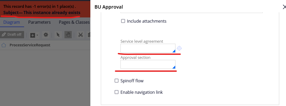 SLA rules cannot be correctly added to the email approval subprocess | Support Center